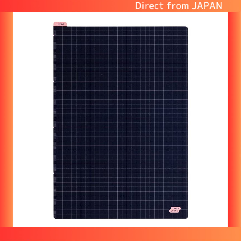 Hobonichi Notebook Hobonichi Underlay Navy x Pink Cousin Size Notebook ...