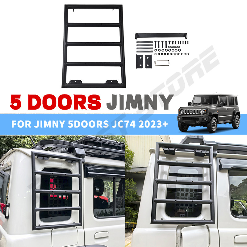 XL Jimny Aluminum Alloy Side Ladder for Suzuki 5 Door Jimny 2023 2024 ...