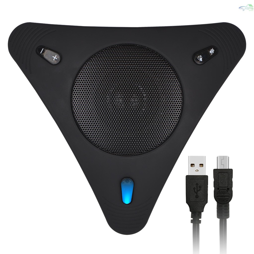 USB Speakerphone Conference Microphone with Speaker 360 ...