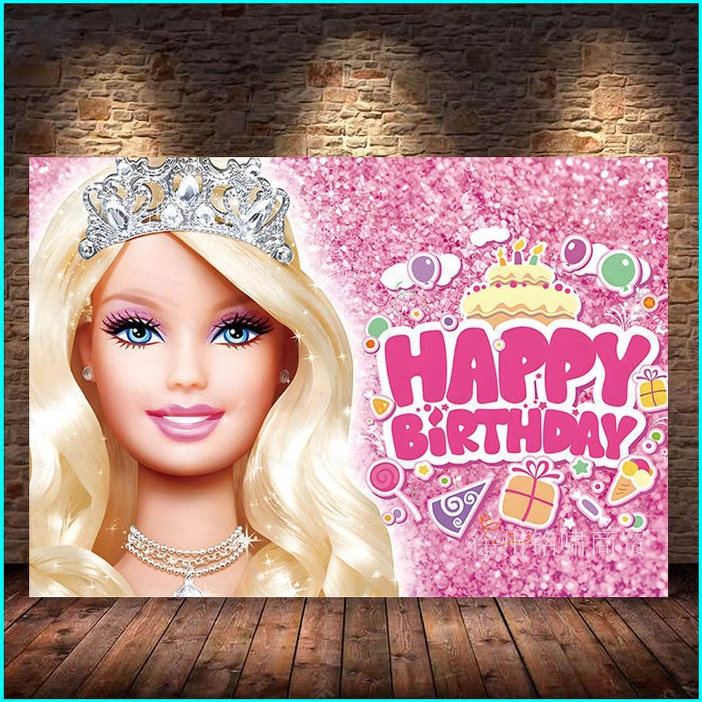 Jersey Barbie Princess Theme decoration Celebrate birthday Party Photo ...
