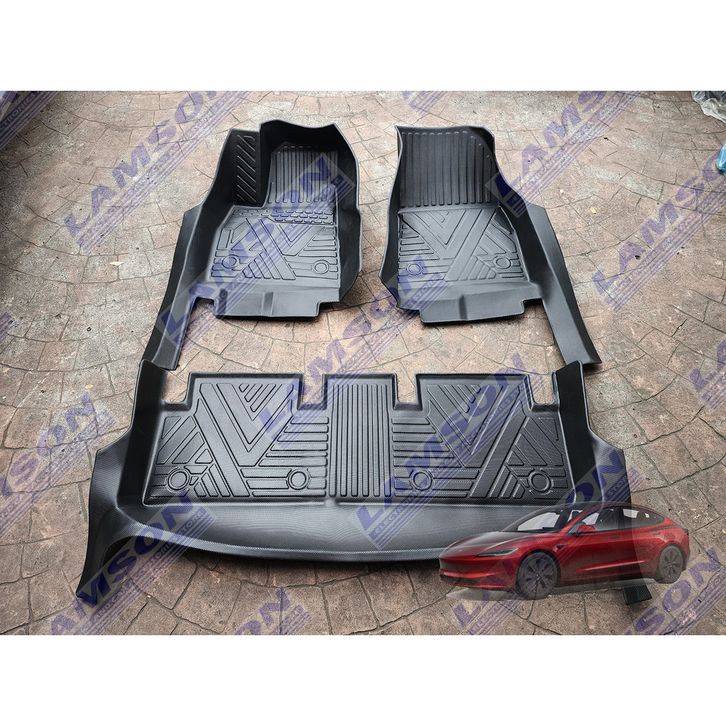 Tesla Model 3 2025 Deep Dish Mats | Shopee Philippines