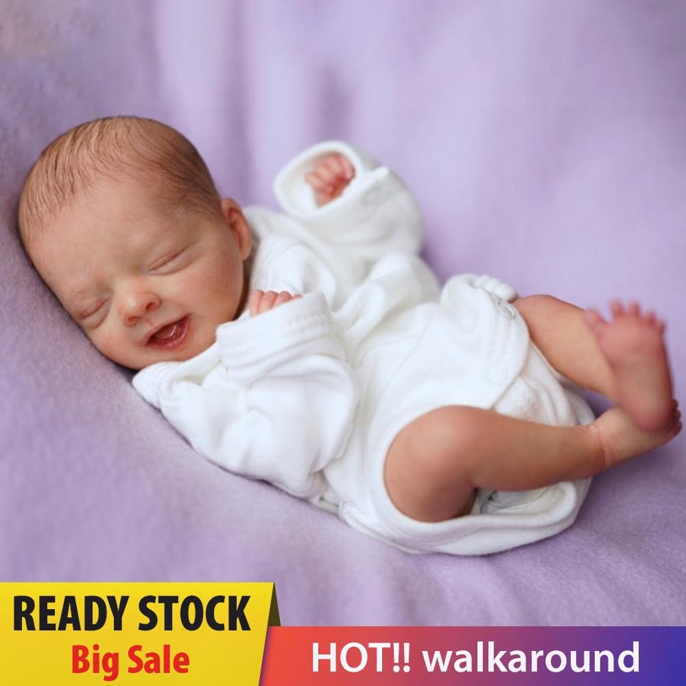 11 in Newbor Baby Lifelike Reborn Baby Doll Kit Unfinished Doll Parts ...