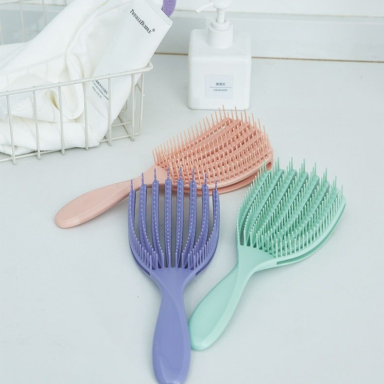 Little Sister Recommend#Hollow Large Curved Comb Shell Comb High ...