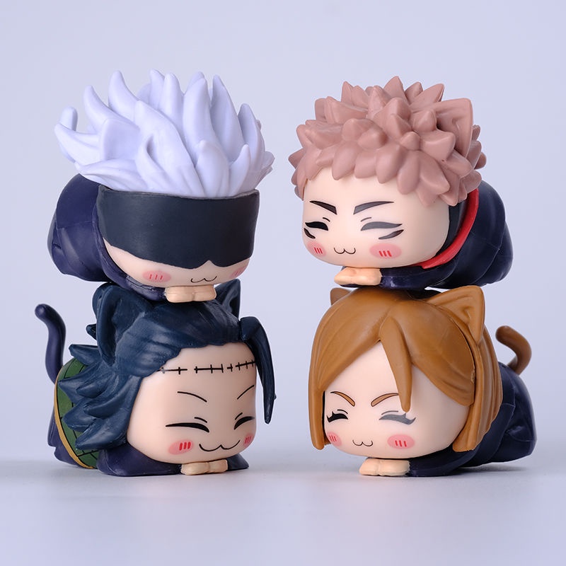 Jujutsu Kaisen Gojo Satoru Itadori Yuji Natsuo Toge Cat Ears Papa Doll ...