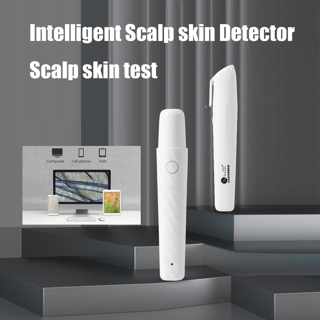 Wireless Hd Portable Skin Analyzer Scalp Hair Detector Hair Follicle Detection Shopee Philippines