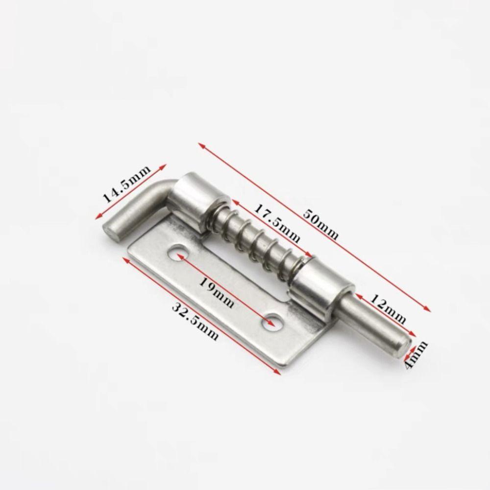 YANGMJ Spring Loaded Door Lock Bolts, Padlock Clasp Stainless Steel ...