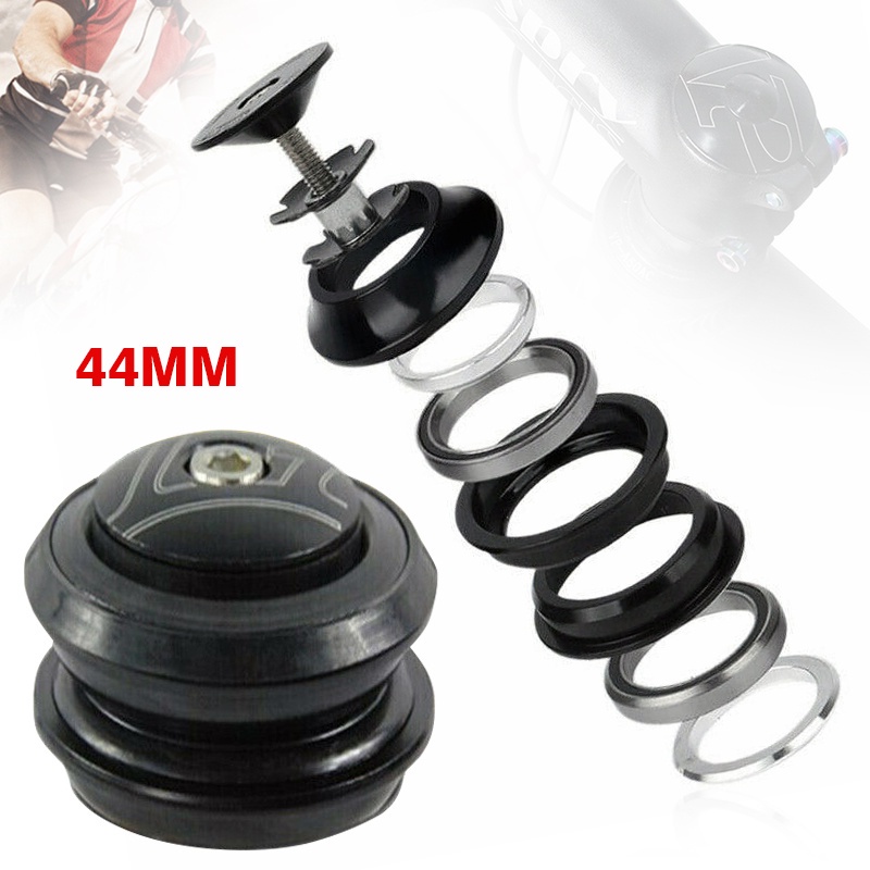 MTB Bike Headset Ball Bearing 44mm 1-1/8 Inch Non-Tapered Threadless Cartridge Bearings Bicycle ...