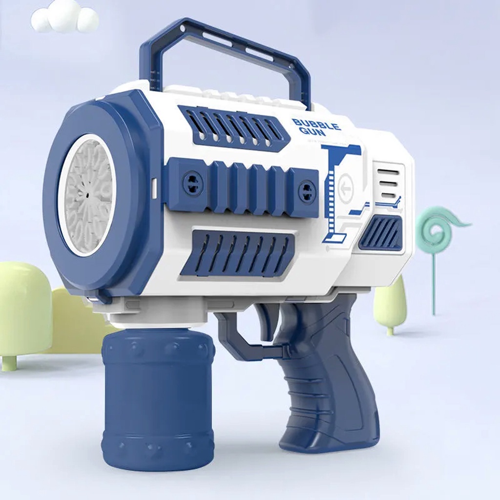 Automatic Electric Bubble Gun Bubble Maker Machine Toys Bubbles Blower ...