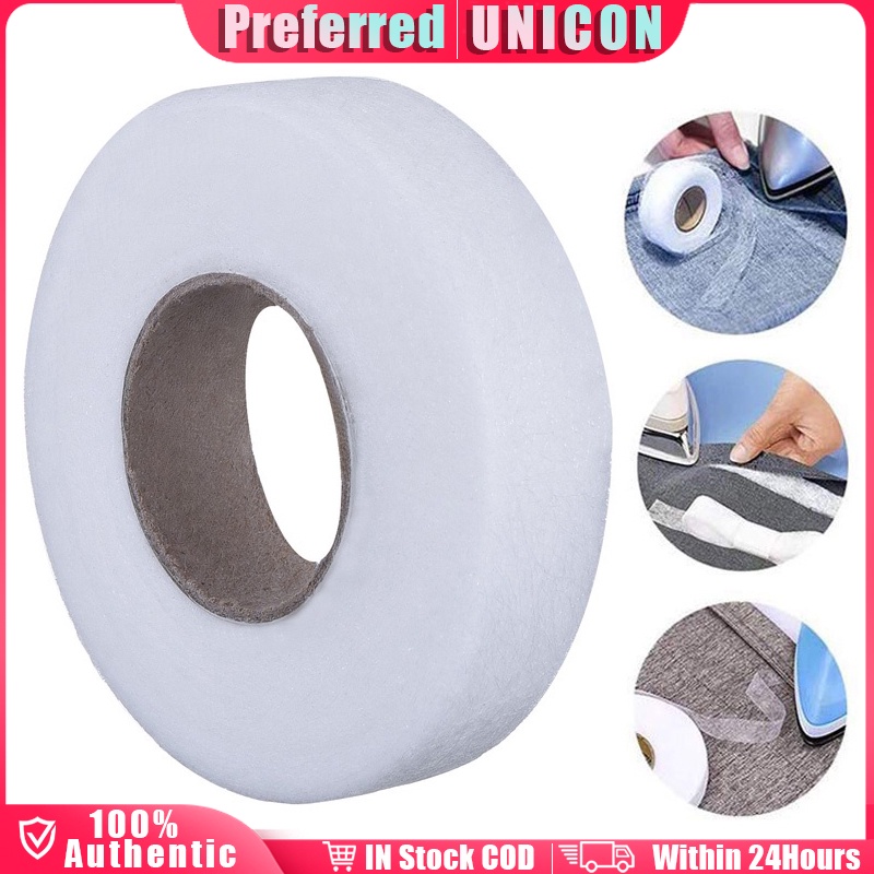10/20/30mm Double-sided Non-wove Adhesive Fabric Cloth White Lining ...