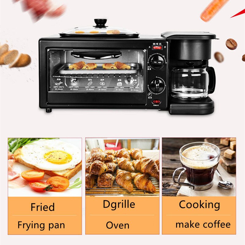 SYGN - 3-in-1 Breakfast Station Toaster Coffee Maker | Shopee Philippines