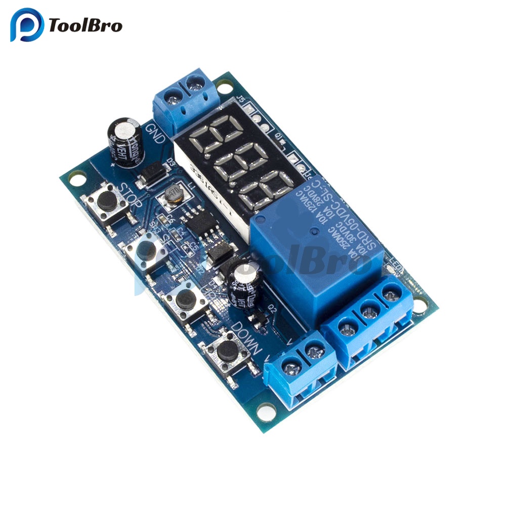 Battery Charge/Discharge Module Integrated Voltmeter Undervoltage ...