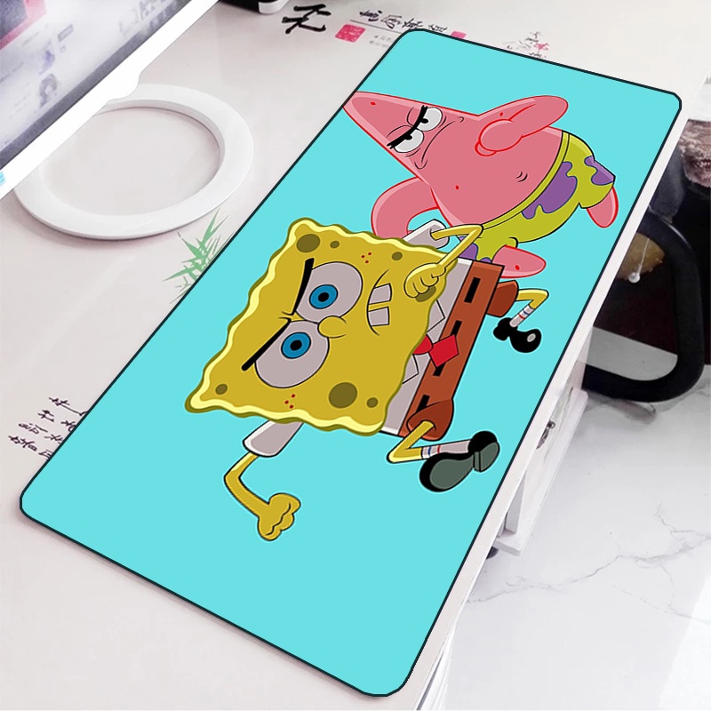 Spongebobs Large Mouse Pad Anime Gaming Laptops Keyboard Mat Pc ...