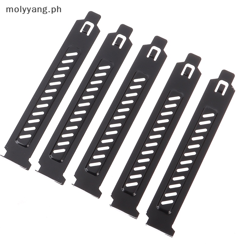 LYN 5x PCI Slot Cover Dust Filter Blanking Board Cooling Fan Dust ...
