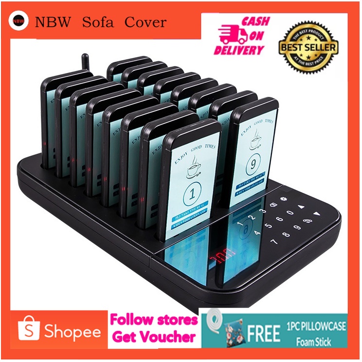 Beeper Pager Restaurant Pager Wireless Calling System Restaurant Coffee ...