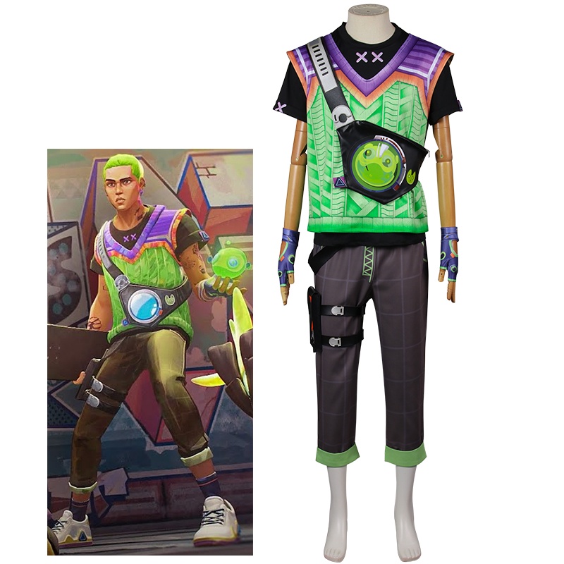VALORANT cos Gekko cosplay Full set of game costumes | Shopee Philippines