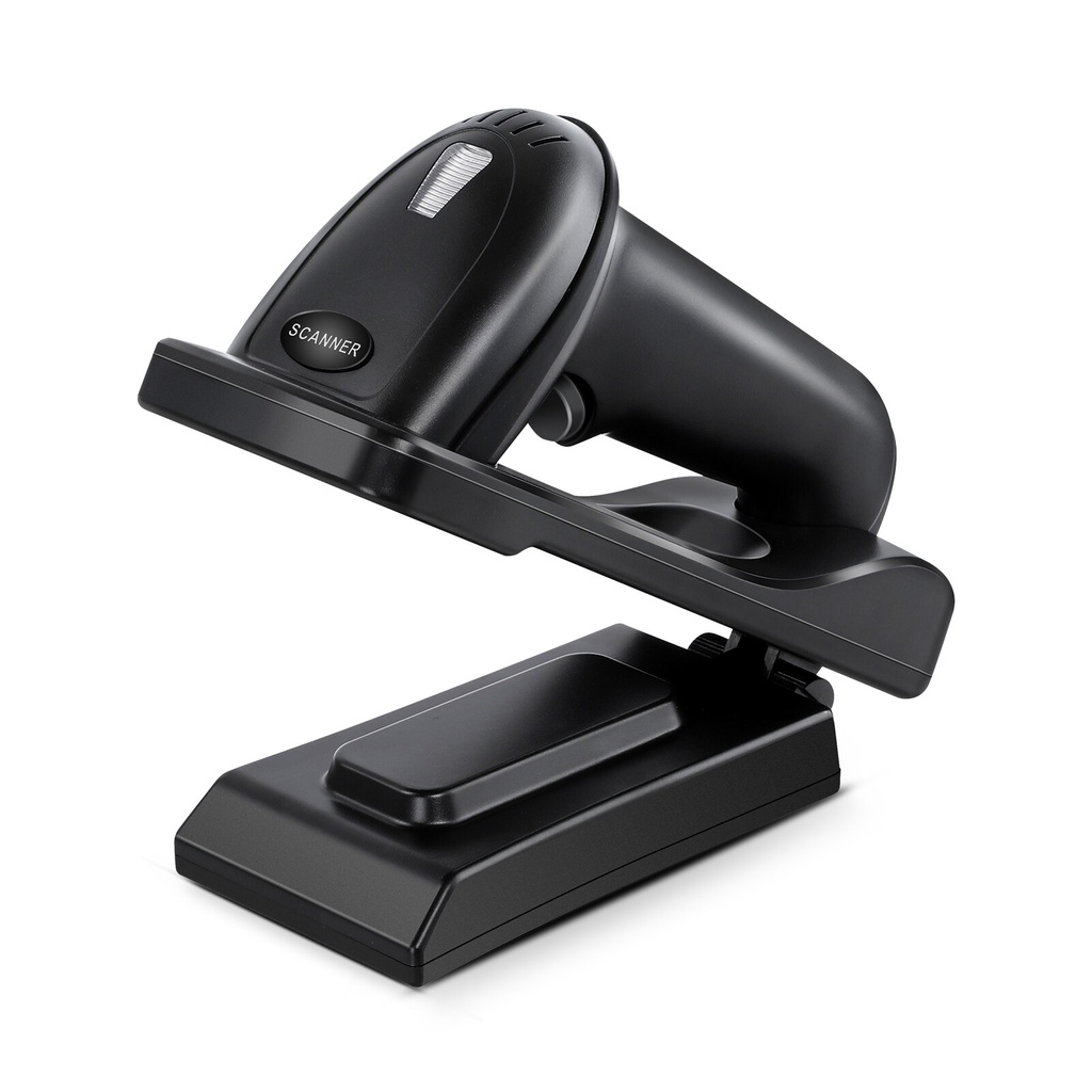 Evnvn EV-5800 Bluetooth 1D QR 2D Wireless Barcode Scanner Wall ...