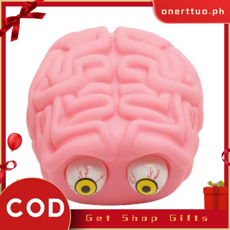 COD Flippy Brain Squishy Eye Popping Squeeze Fidget Toys Cool Stuff ...