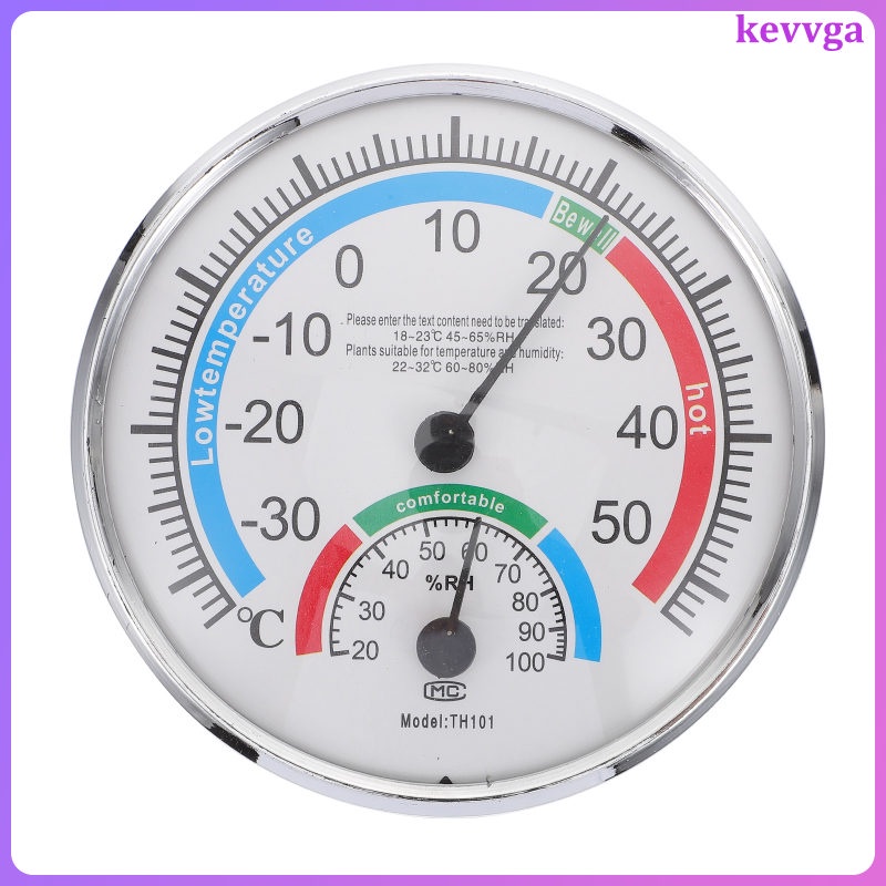Indoor Humidity Meter Thermometer Outdoor 2-in-1 Hygrothermograph ...