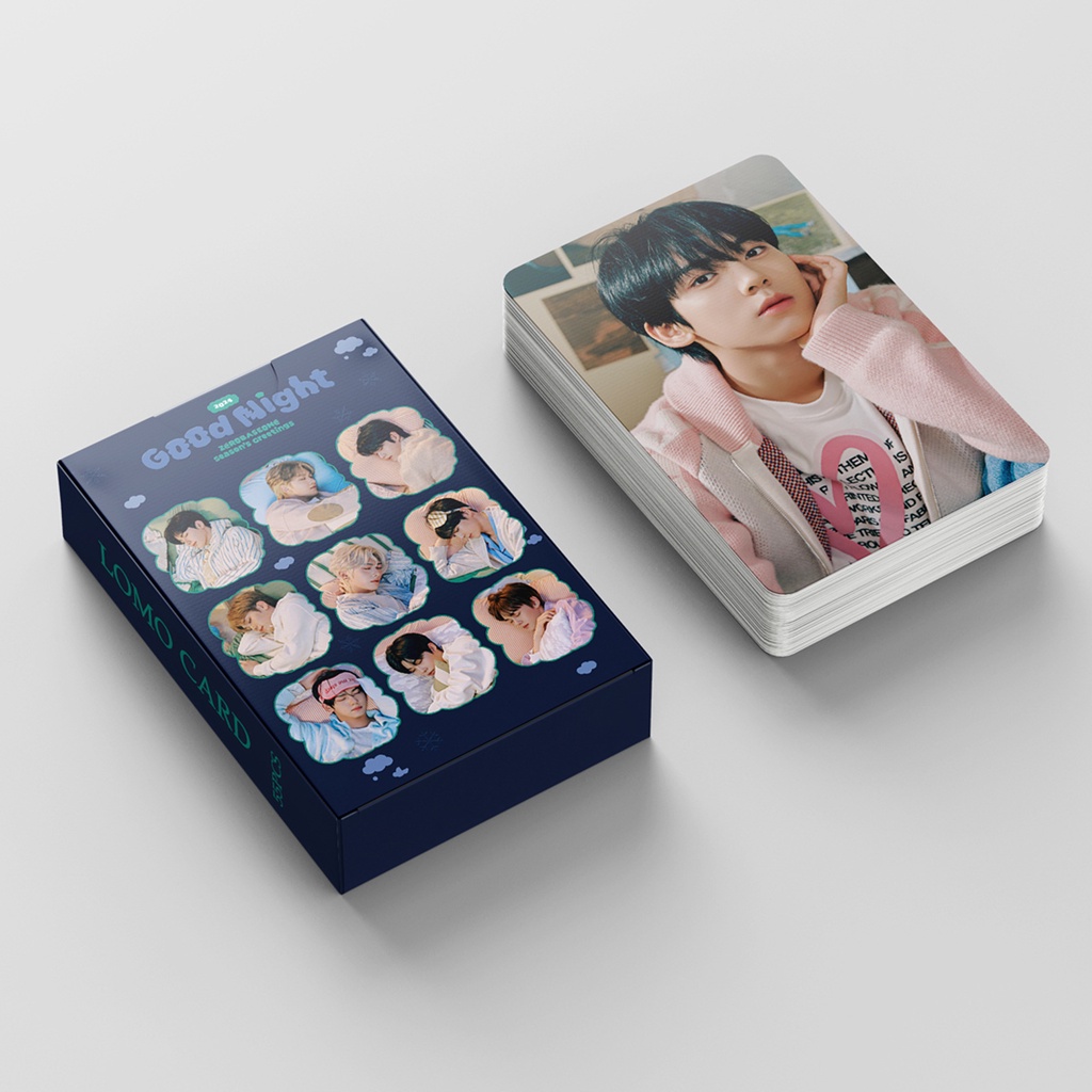 55pcs/box ZB1 Lomo Cards Album GOOD NIGHT 2024 season's greetings MELTING POINT Photocards ...
