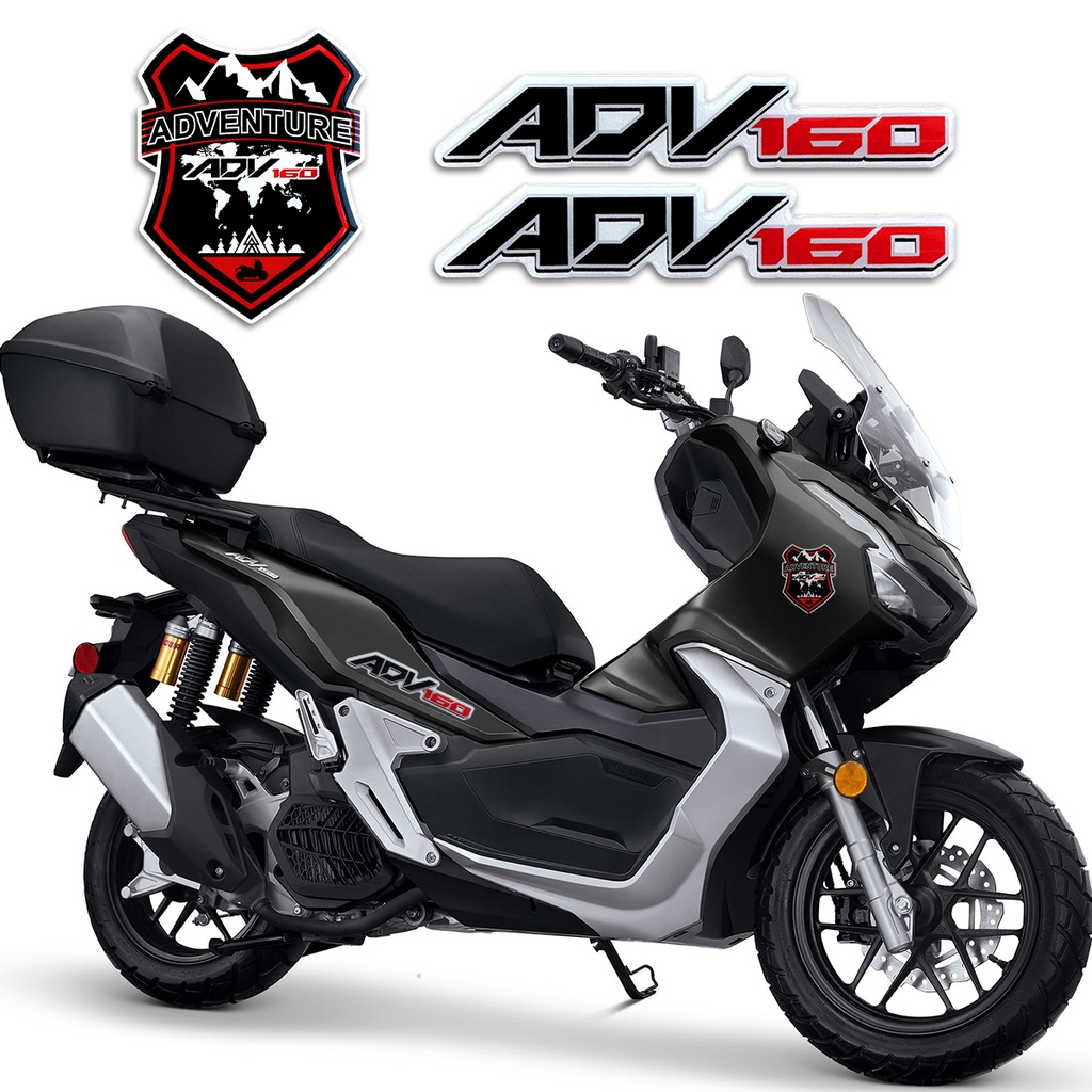 For Honda ADV160 Motorcycle 3D Badge Gel Sticker Side Panel Tank Pad ...