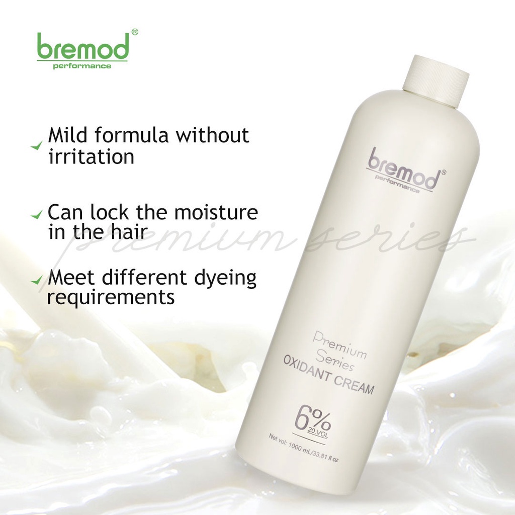 Bremod hair color oxidizer cream mix with hair color cream cocoa butter ...