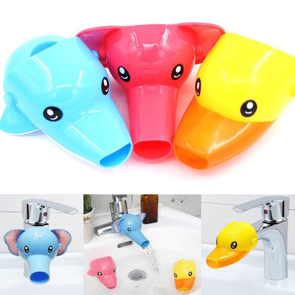 Cartoon Faucet Extender Sink Handle anti-spatter Extender for Toddler ...
