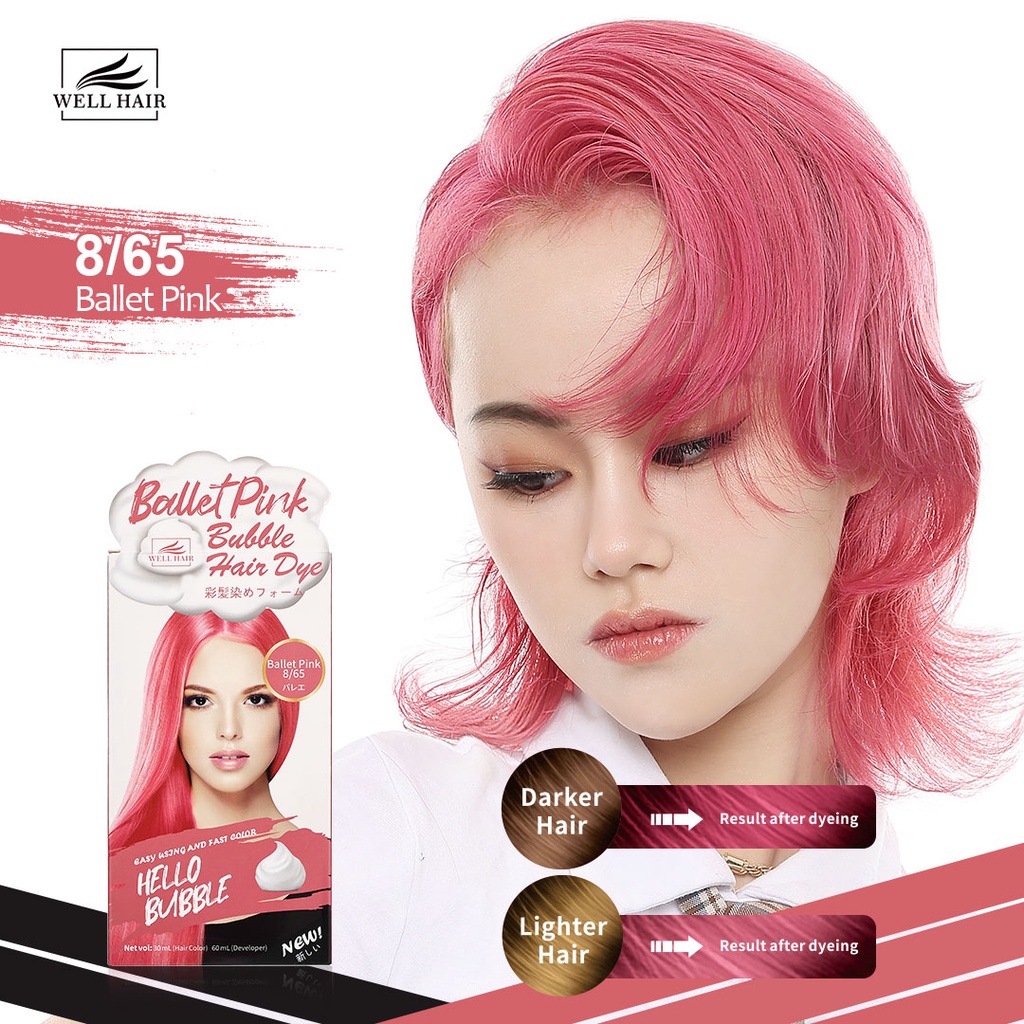 Bubble dyeing 2-in-1 Coloring and Protection Hair Color, Hair Beauty ...