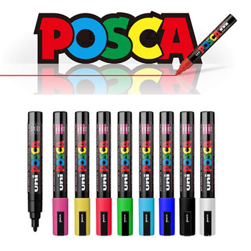 UNI Posca markers Graffiti PC-1M PC-3M PC-5M Middle Tip 0.7mm-2.5mm uni ... UNI Posca markers Graffiti PC-1M PC-3M PC-5M Middle Tip 0.7mm-2.5mm uni ...