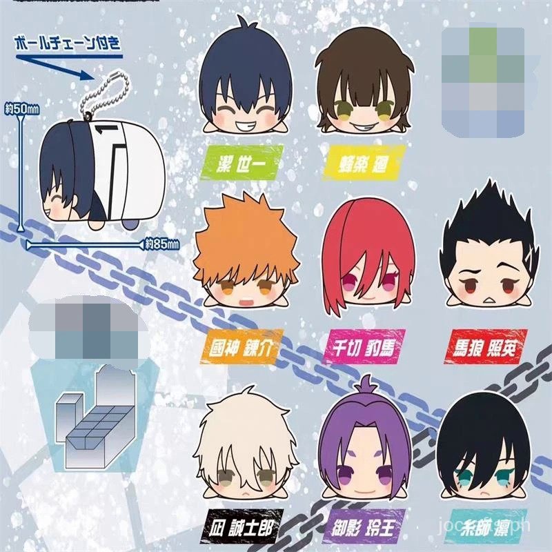Stuffed Anime Blue Lock Mochi Mascot Vol.2 Kawaii Nagi Seishirou Mikage ...