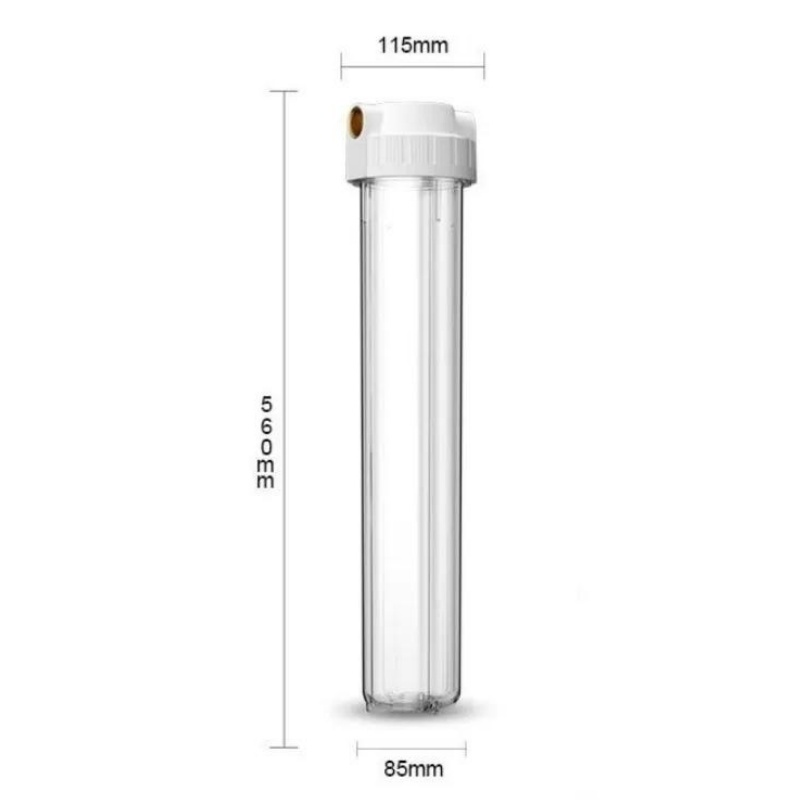 20" Transparent Housing Water Filter/Restaurant Filter/Pre Filter 1/2 ...