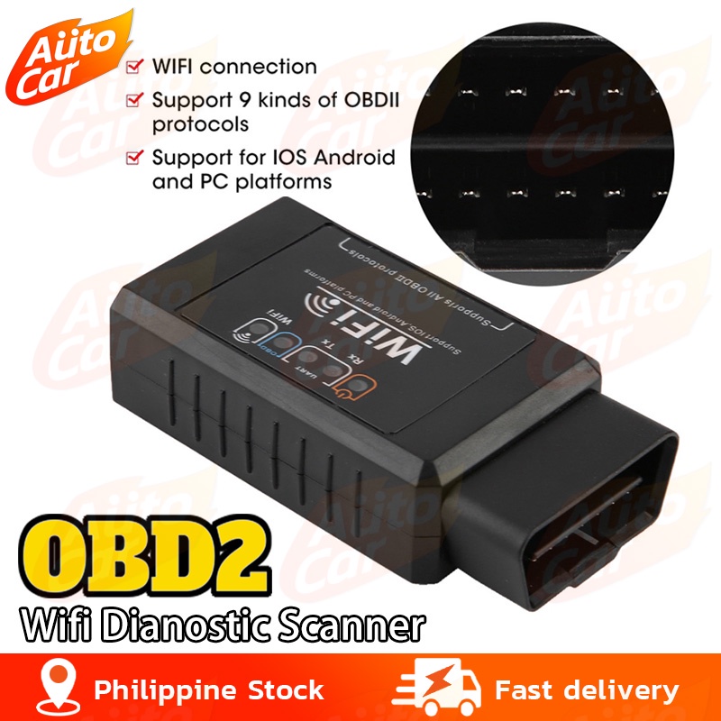 [READY STOCK] OBD2 OBDII CAN BUS WIFI Car Diagnostic Tool Auto Scanner ...