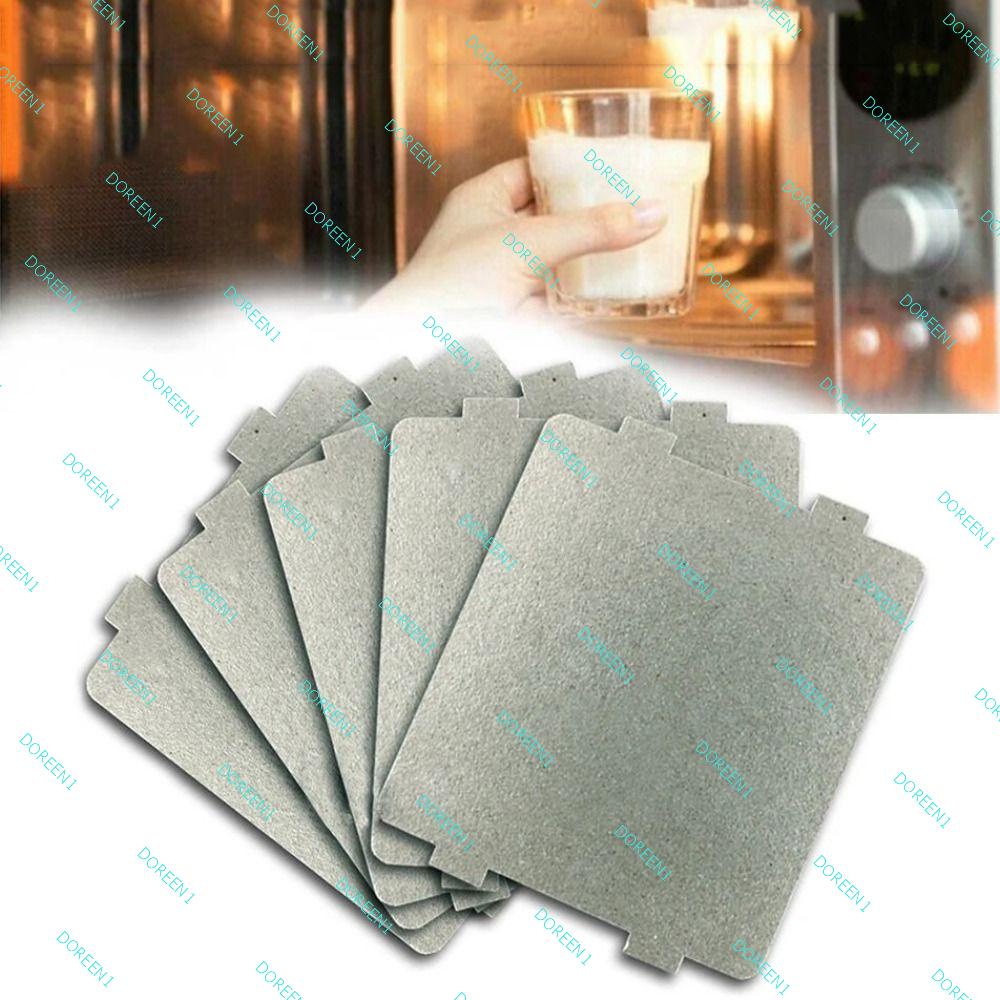 DOREEN1 5pcs Microwave Oven Mica Sheet, 9.9X10.8cm Insulation Mica ...
