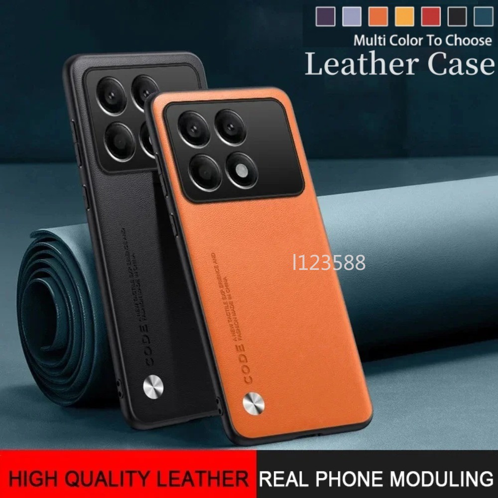 Casing For Poco X6 Pro 6Pro PoxoX6 PoxoX6Pro 5G 2024 Xiaomi PU Leather ...