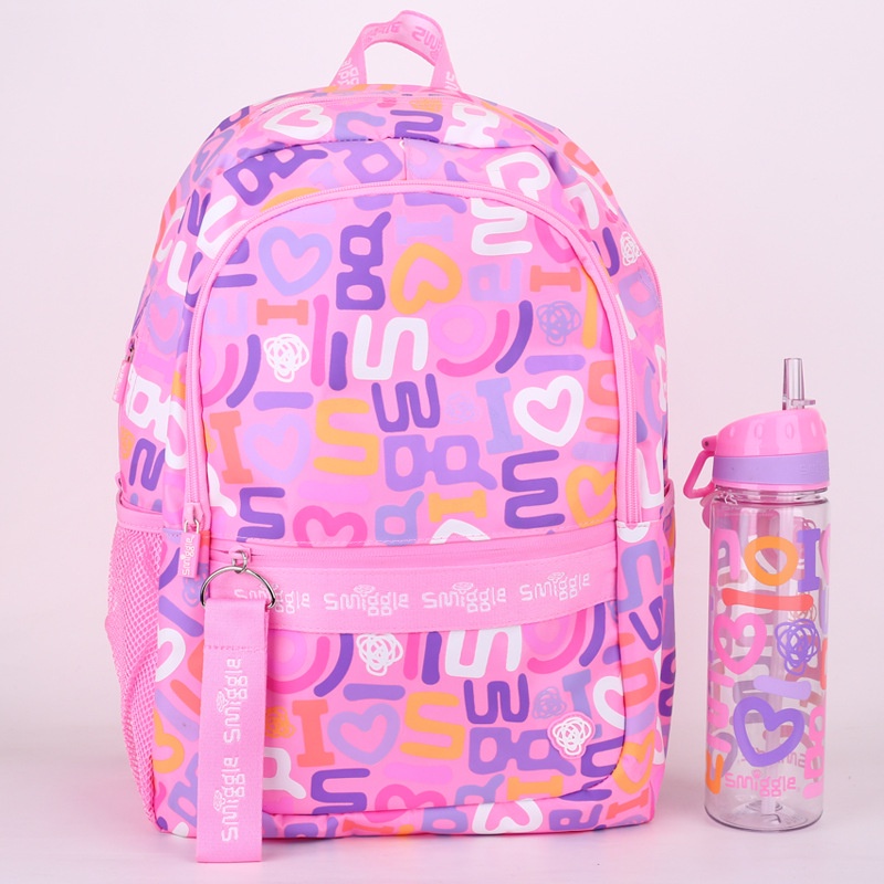 [NEW] Original smiggle Pink Purple NEW Style Large Size Student School ...