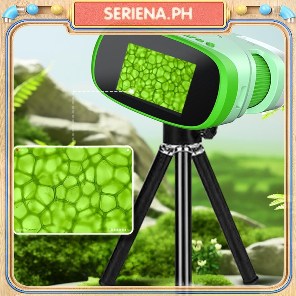 [Seriena.ph] 1000X Kid Portable Microscope 1080P Children Microscope ...