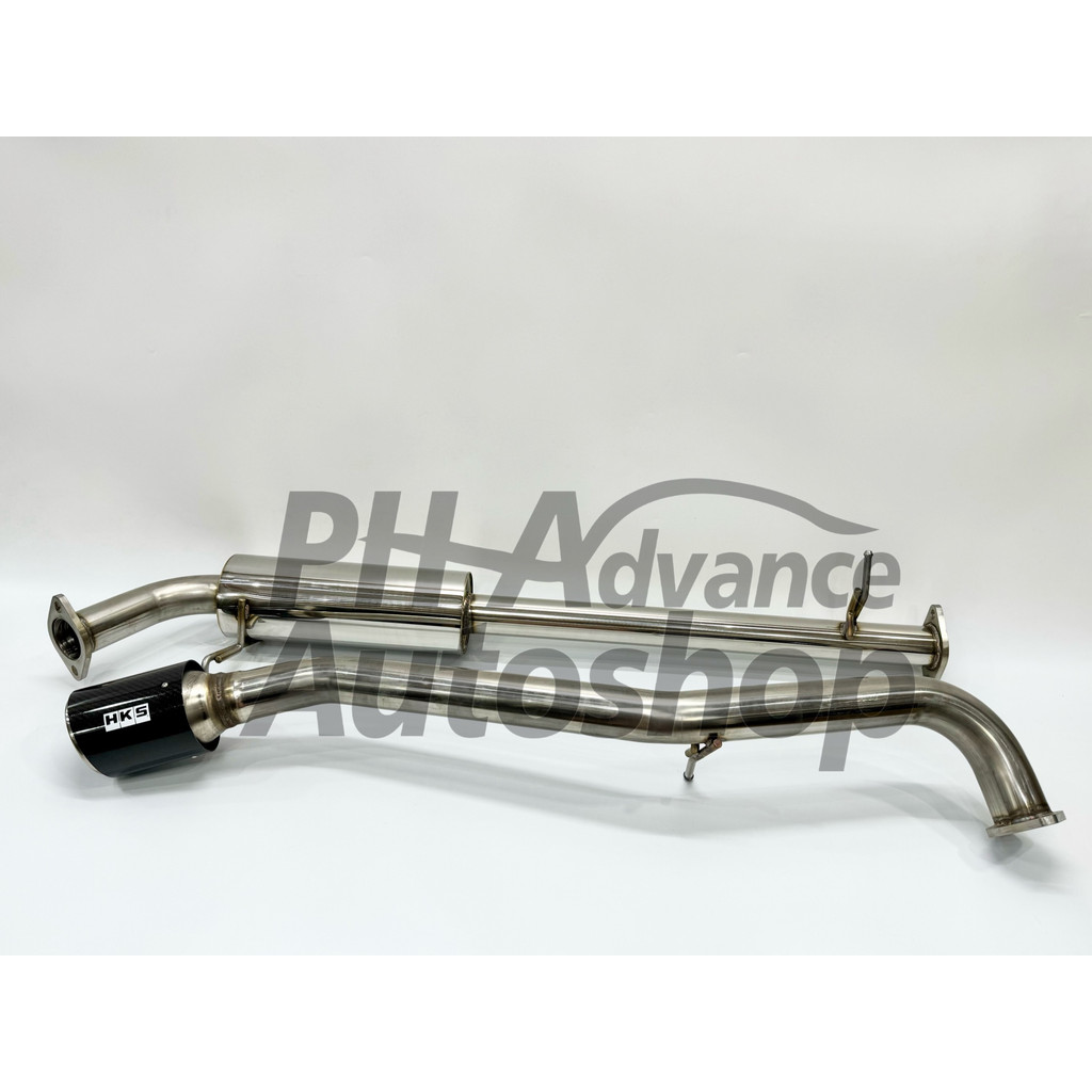 HKS Full Exhaust Pipe Ford Ranger 2015-Up / HKS Muffler Assembly Ford ...