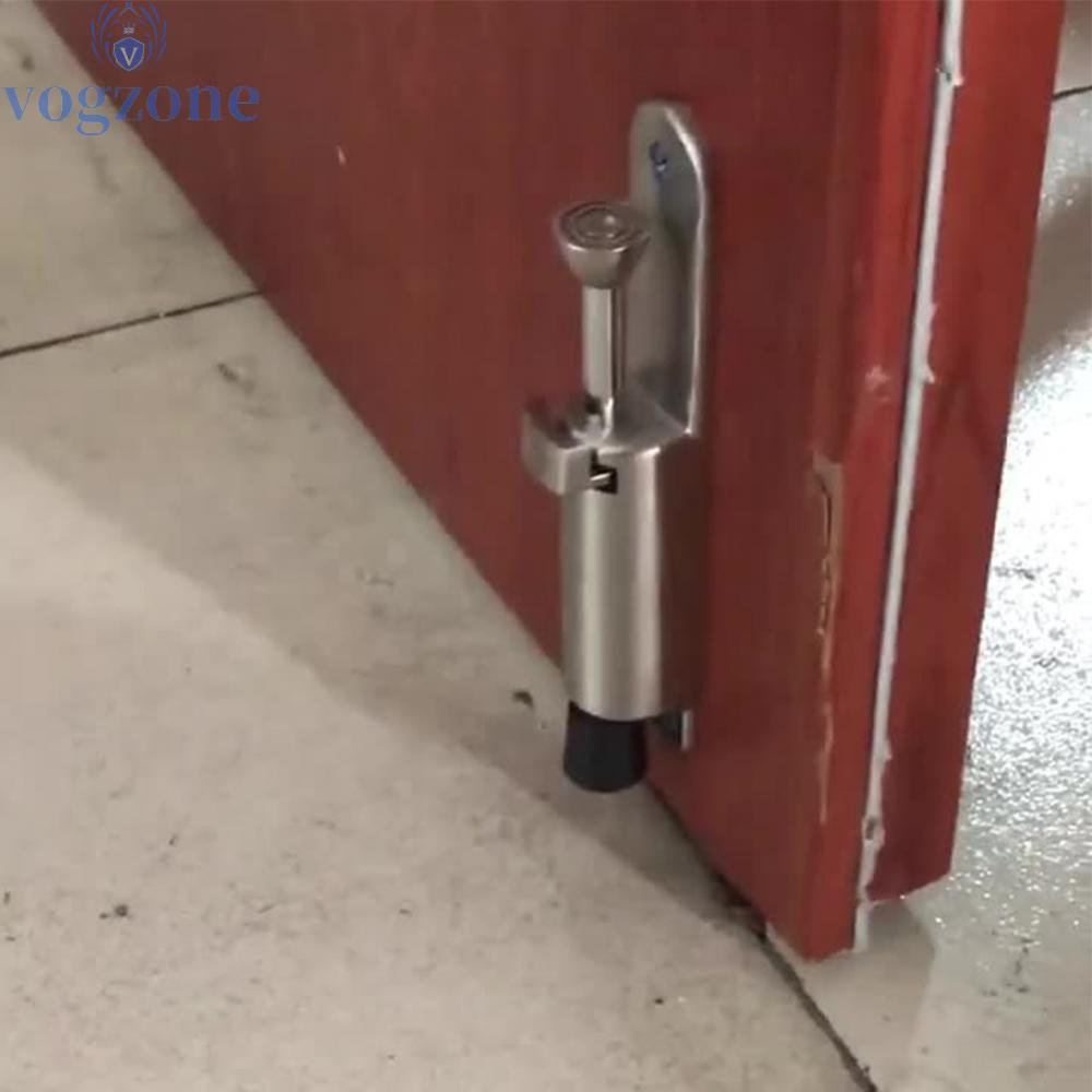 Door Foot Stopper Holder Floor Stop Buffer Gate Stay Catch Latch ...