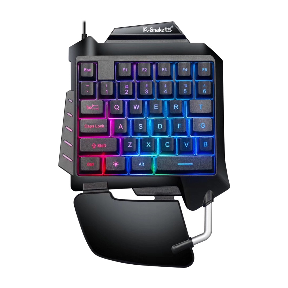 G92 one-handed keyboard hand games light-emitting mechanical hand ...