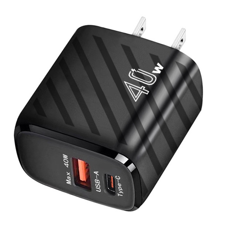 40W USB Pd Type C Charger Adaptor Fast Charging For Mobile Phones st ...