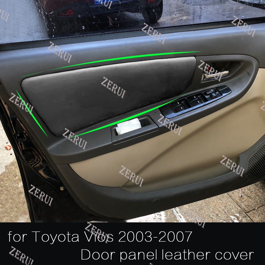 ZR For 1 pair Car door Panel Cover for Toyota vios 2007 2006 2005 2004 ...