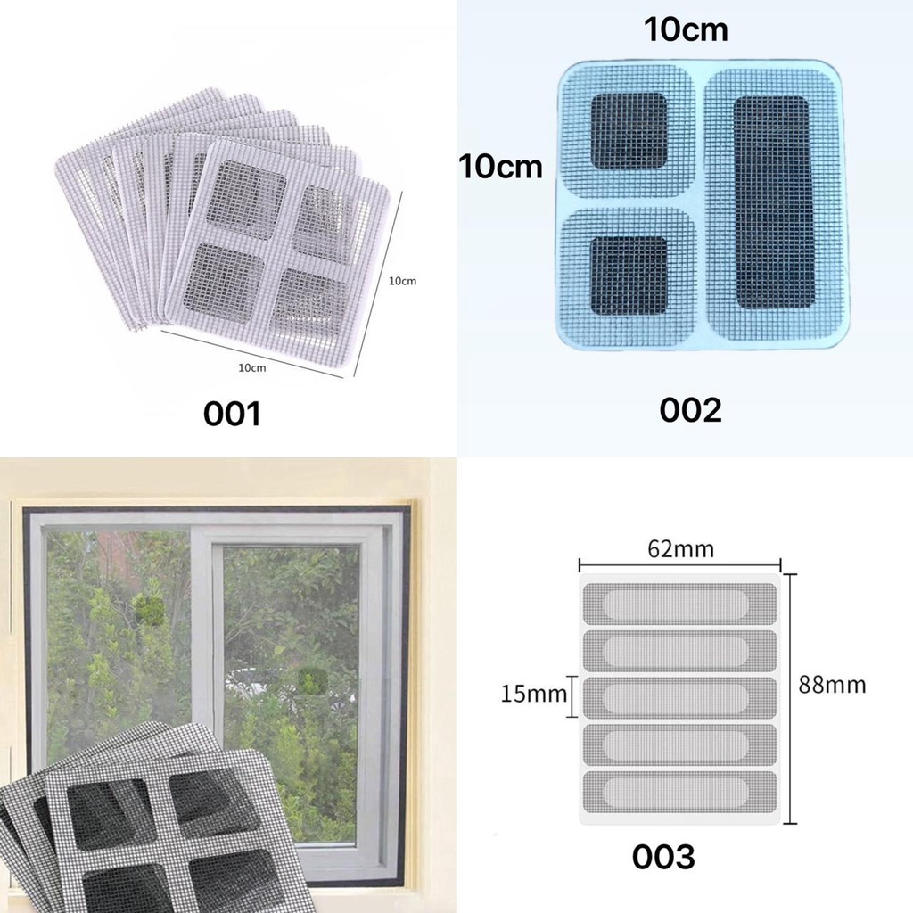 1pcs Window Mosquito Screen Patch Door Mosquito Net Repair Tape Window ...