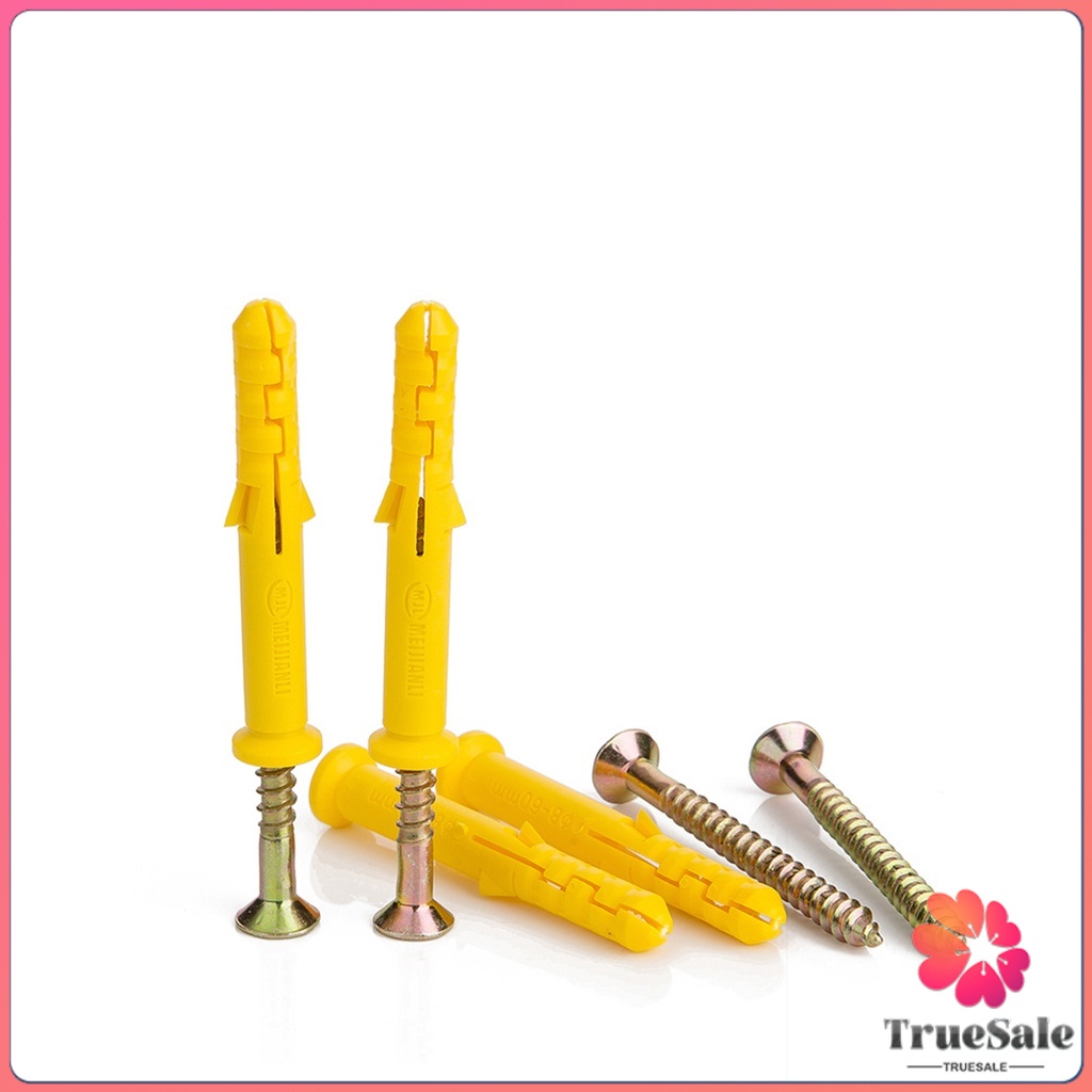TRUESALE Plastic Expansion Tube Screw Expansion Insulation Bolts with ...