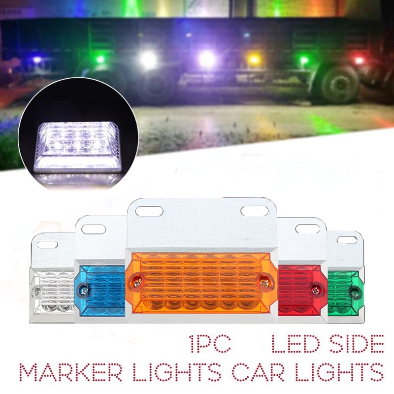 12V/24V Truck Light Car Side Marker Light Lorry Tail Light Safety ...