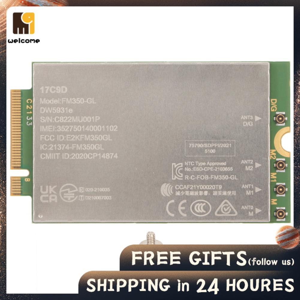 Welcomehome 4G LTE Network Card 5G NR Module GNSS Modem M.2 Interface ...