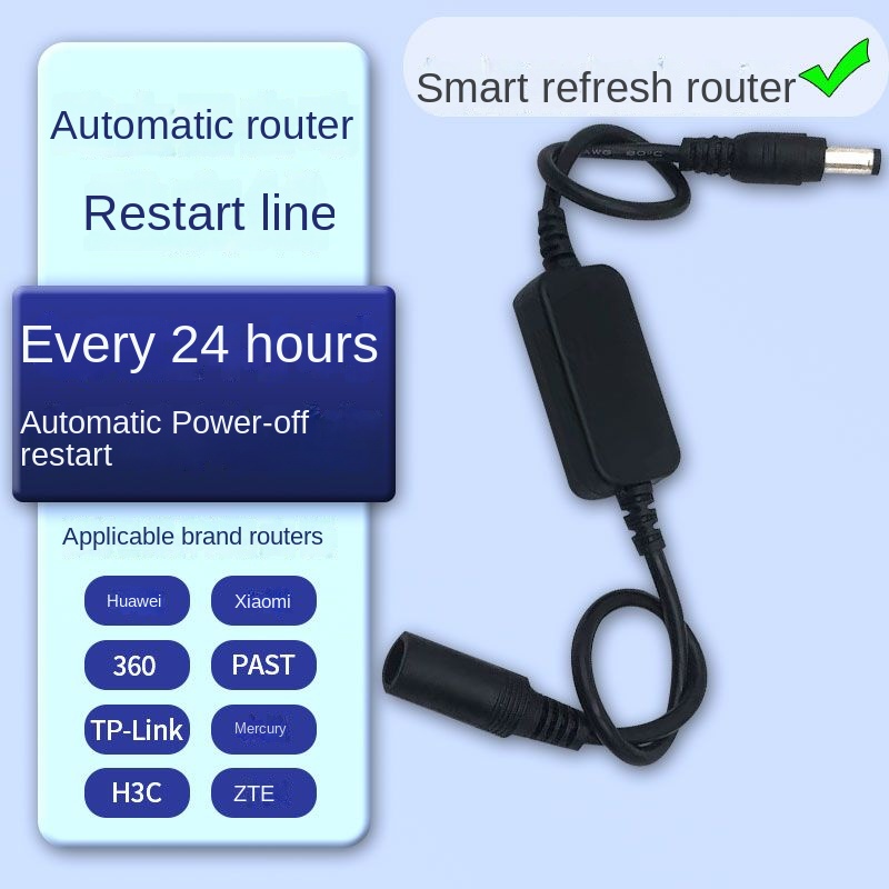 [cash Commodity And Quick Delivery] Router Controller Reset Wire Automatic Timing Optical Modem