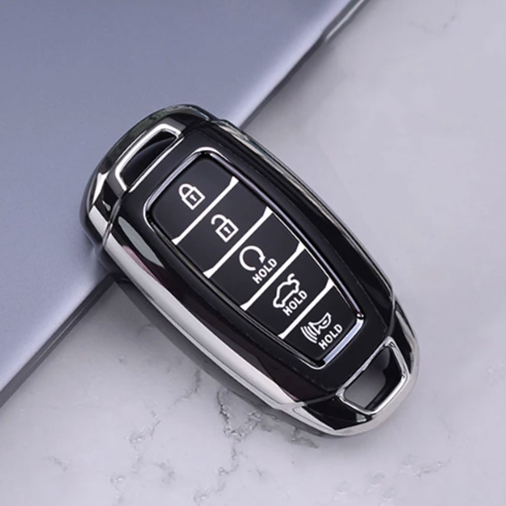 3/4/5 Buttons Car Key Case Cover Shell Fob for Hyundai i30 Ix35 KONA ...