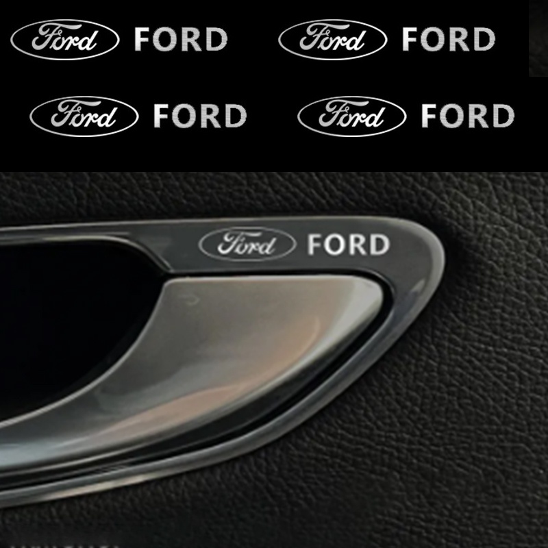Ford Logo Car Random Stickers Car Interior Steering Wheel Central ...