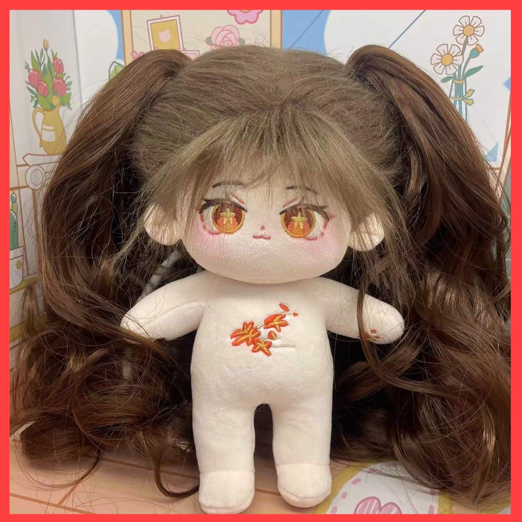 20cm Doll Genshin Impact Hu Tao Plushie Plush Doll Cotton Clothes ...