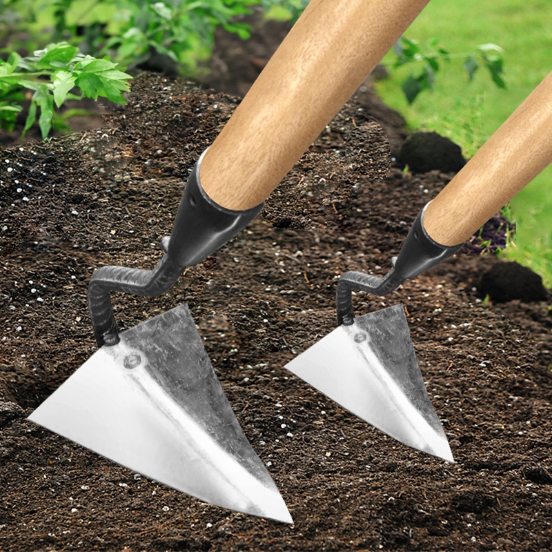 Triangle Hoe Farm Tool For Planting Flowers Loosening Soil Triangle Hoe ...
