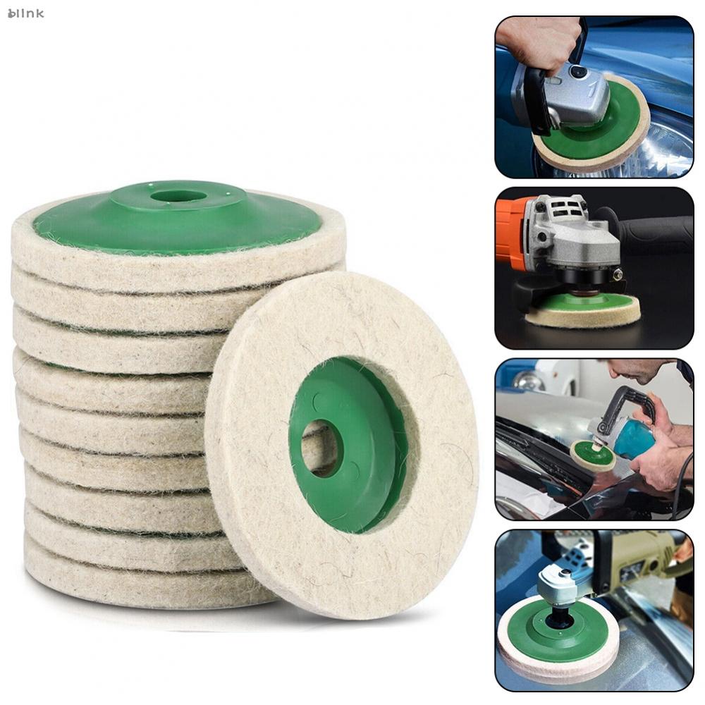 High Quality 4 Inch Wool Buffing Angle Grinder Wheel Felt Polishing ...